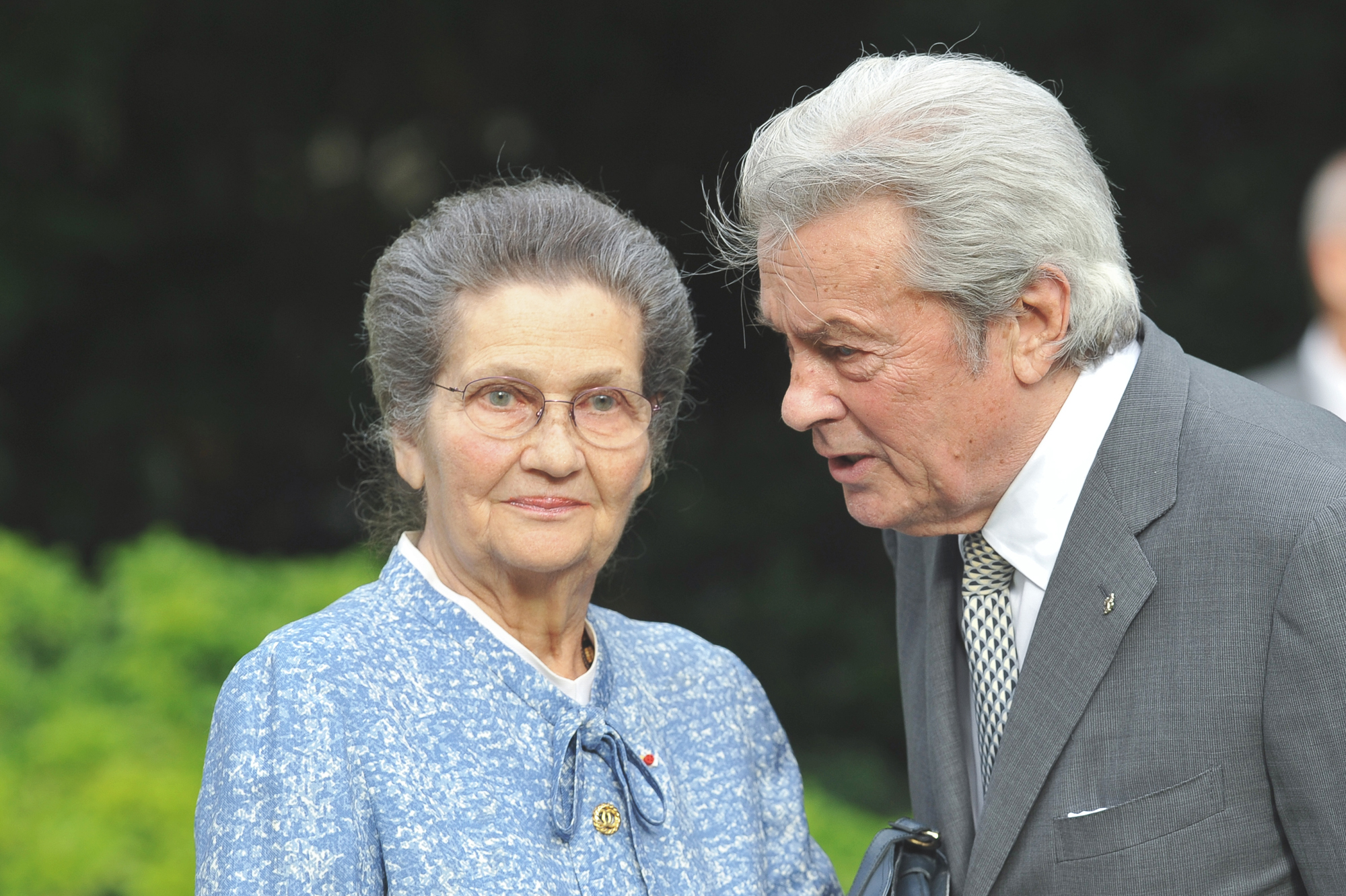 Alain Delon sur Simone Veil: "Elle avait la beauté de Romy"