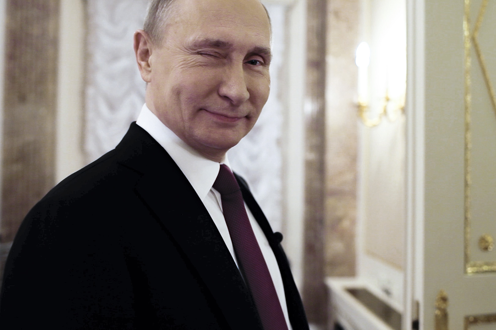 Vladimir Poutine en toute simplicité