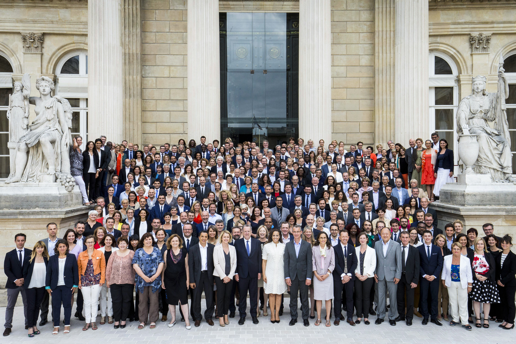 La photo de classe des députés de La République en Marche