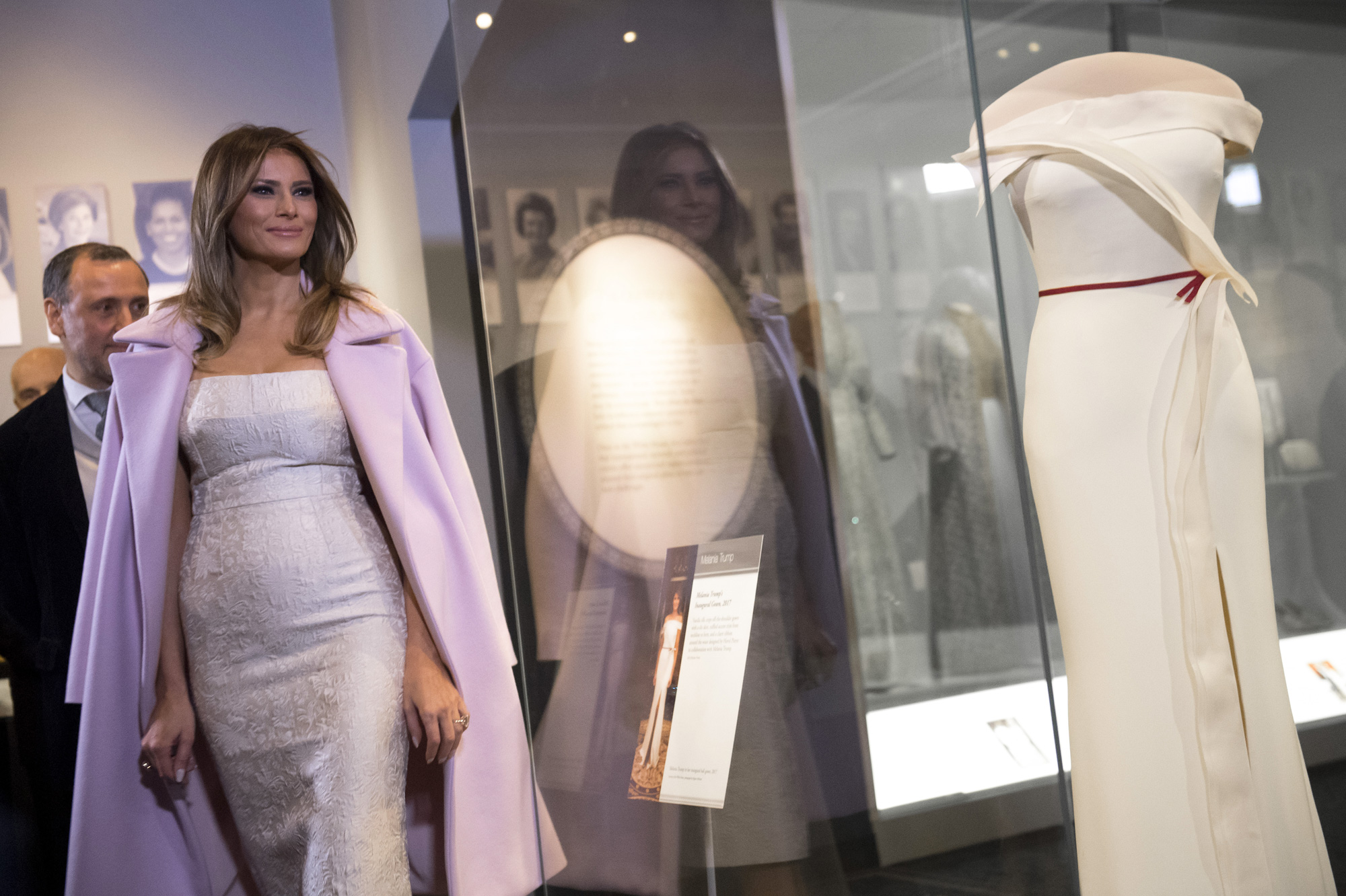 La robe de Melania Trump est entrée au musée