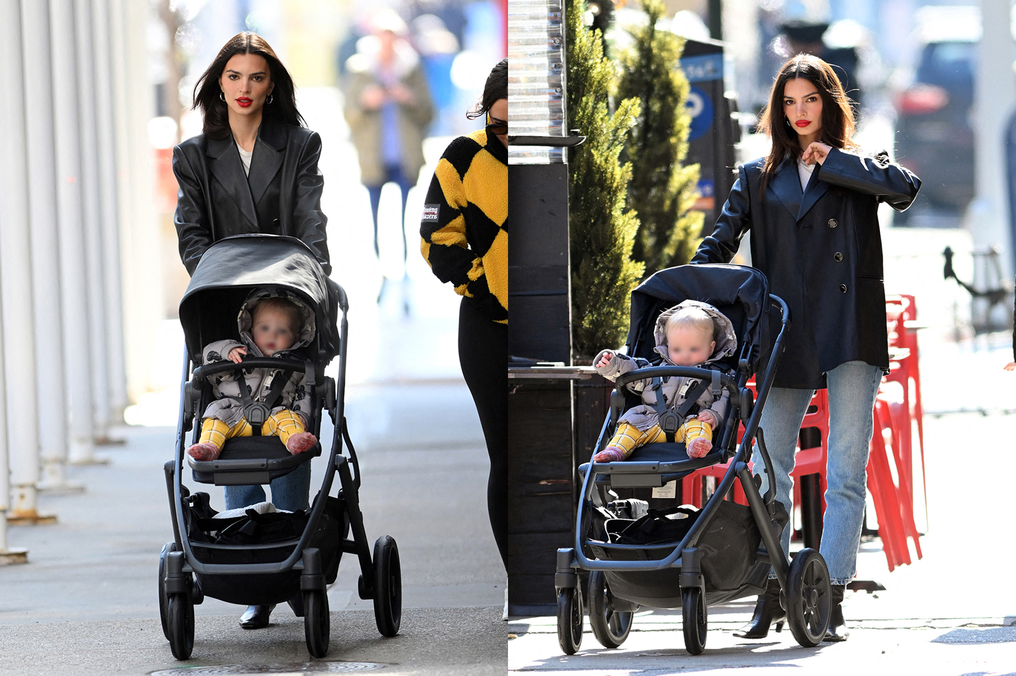 Emily Ratajkowski, moment détente auprès de son bébé