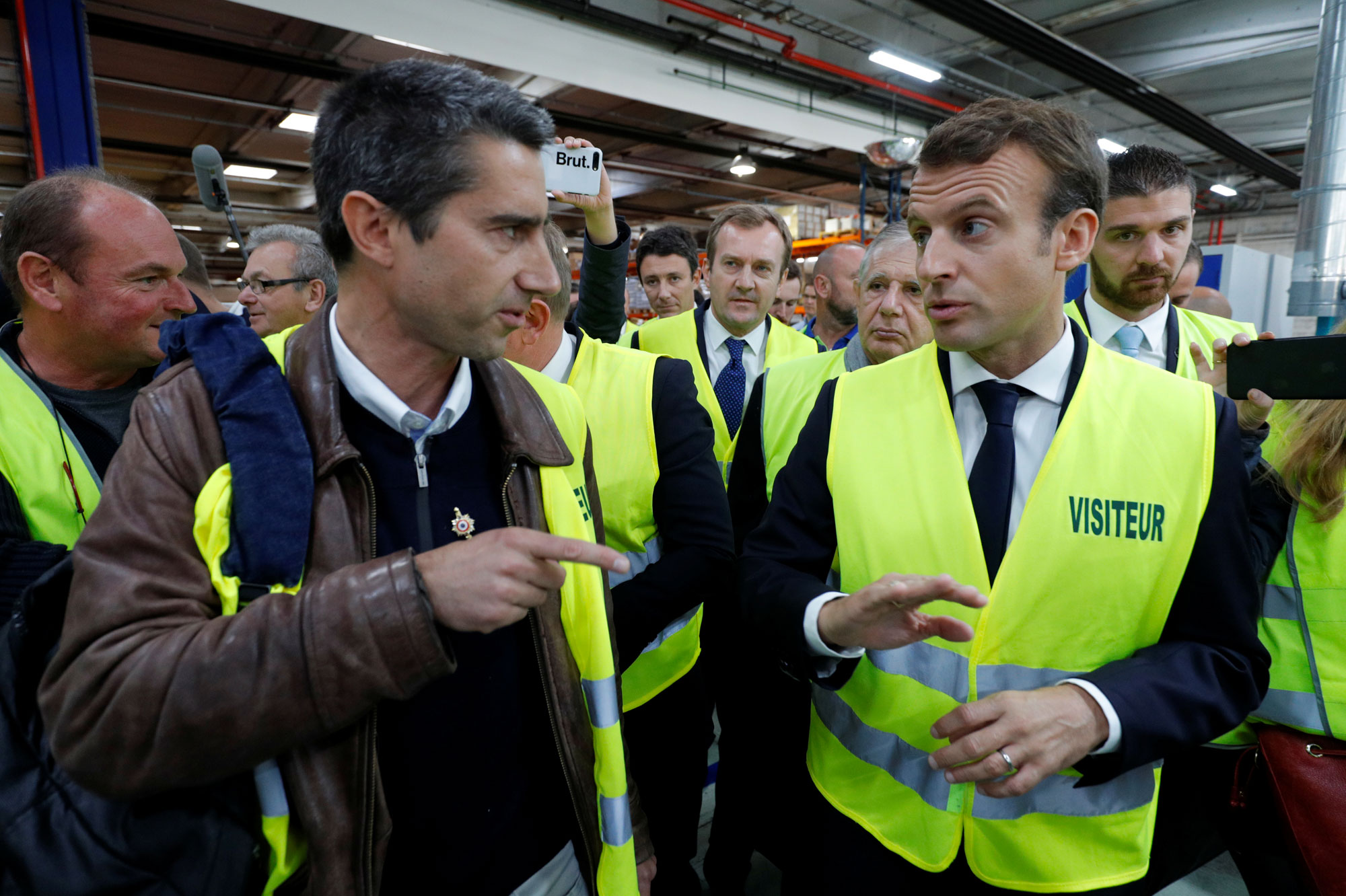 A Amiens, face-à-face entre Emmanuel Macron et François Ruffin