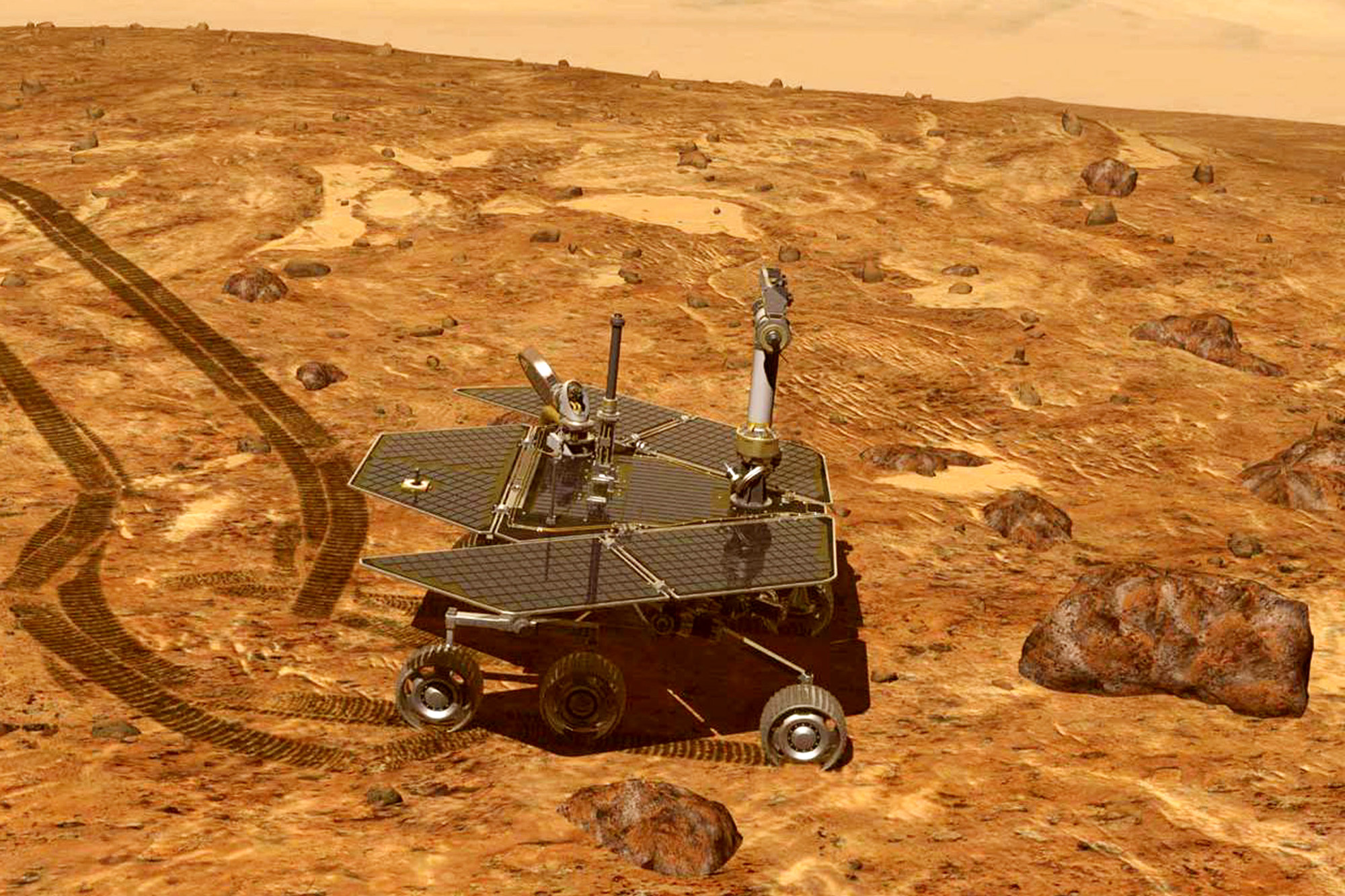 Le robot explorateur martien Opportunity va mourir