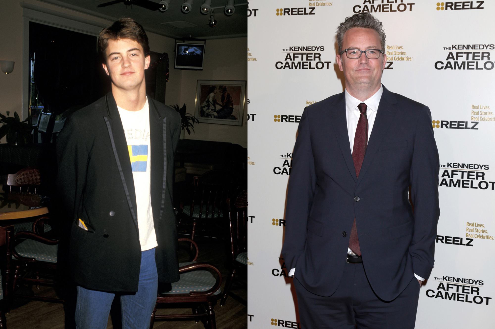 L'évolution de Matthew Perry au fil des années