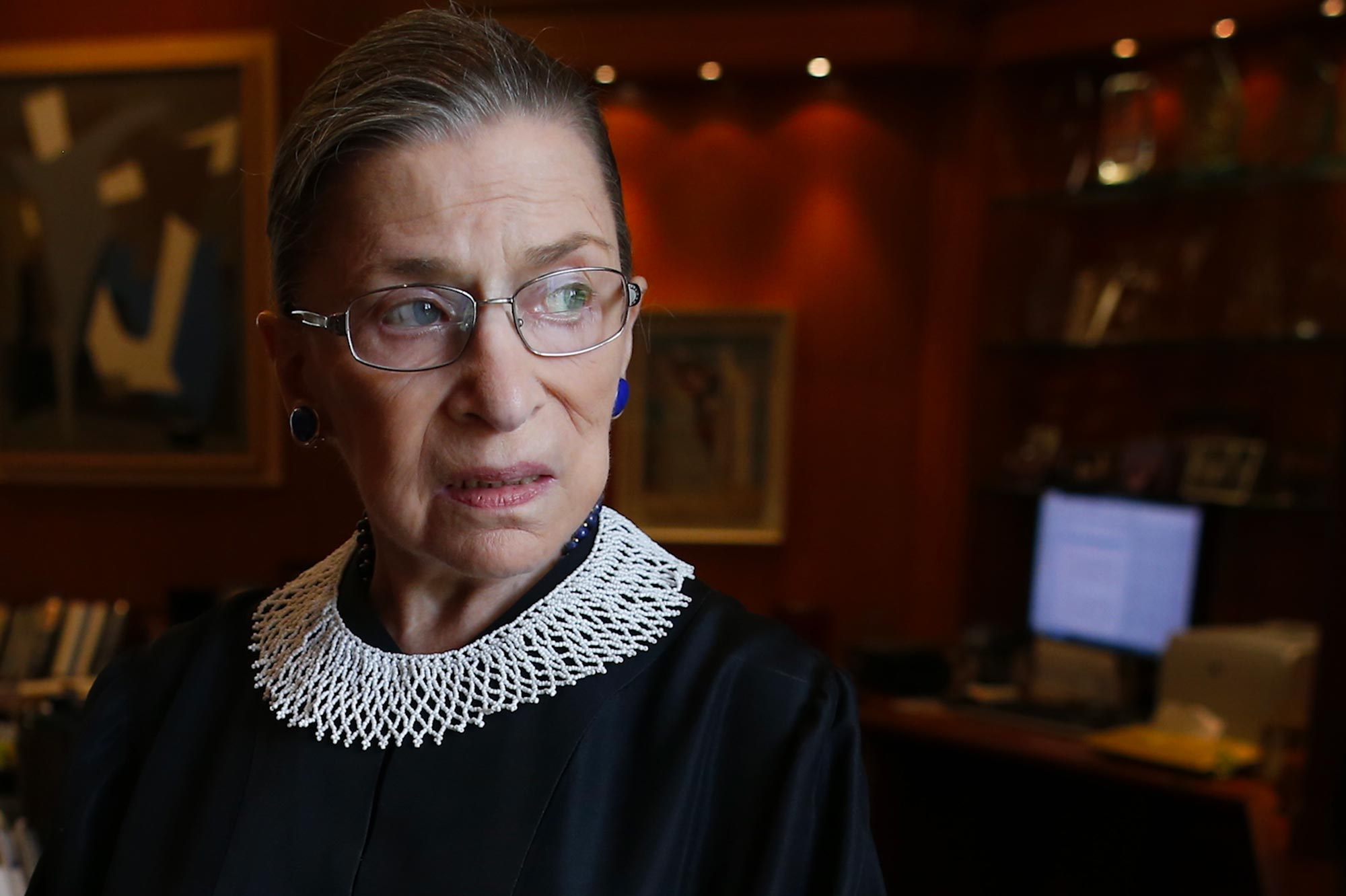 "Les jeunes activistes s'inspirent du travail de RBG à la Cour suprême"