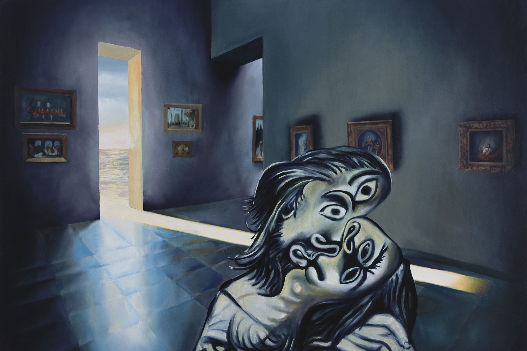 Les fascinantes peintures d’Antoni Taule - A la maison Elsa Triolet-Aragon