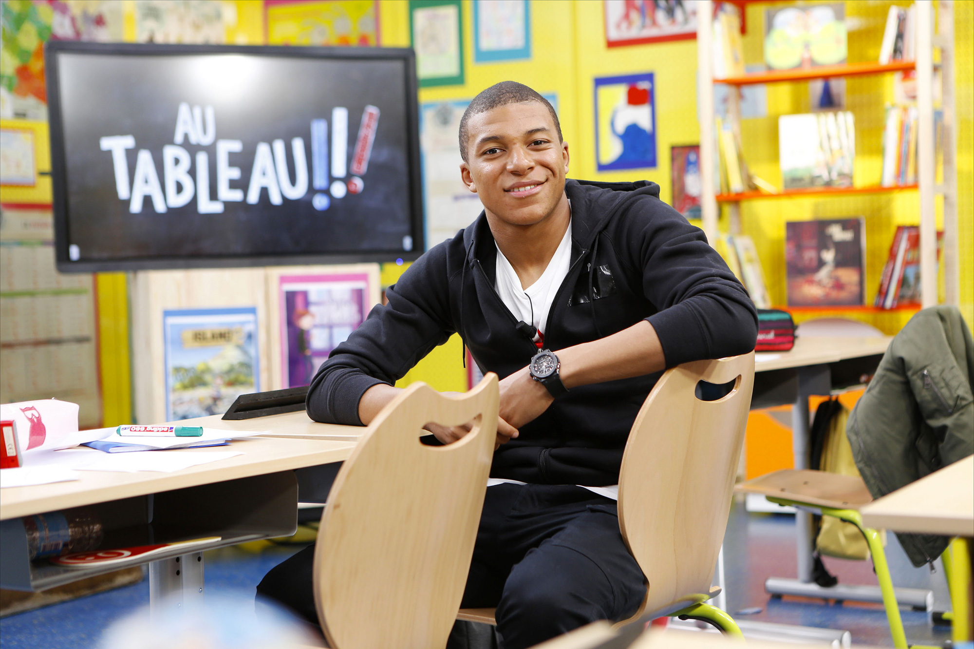 Retour à l'école pour Kylian Mbappé