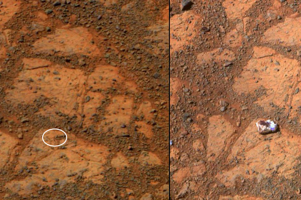 Un mystérieux rocher apparaît sur Mars - La NASA stupéfaite