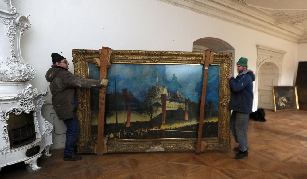 Hitler. Sa collection de peintures découverte