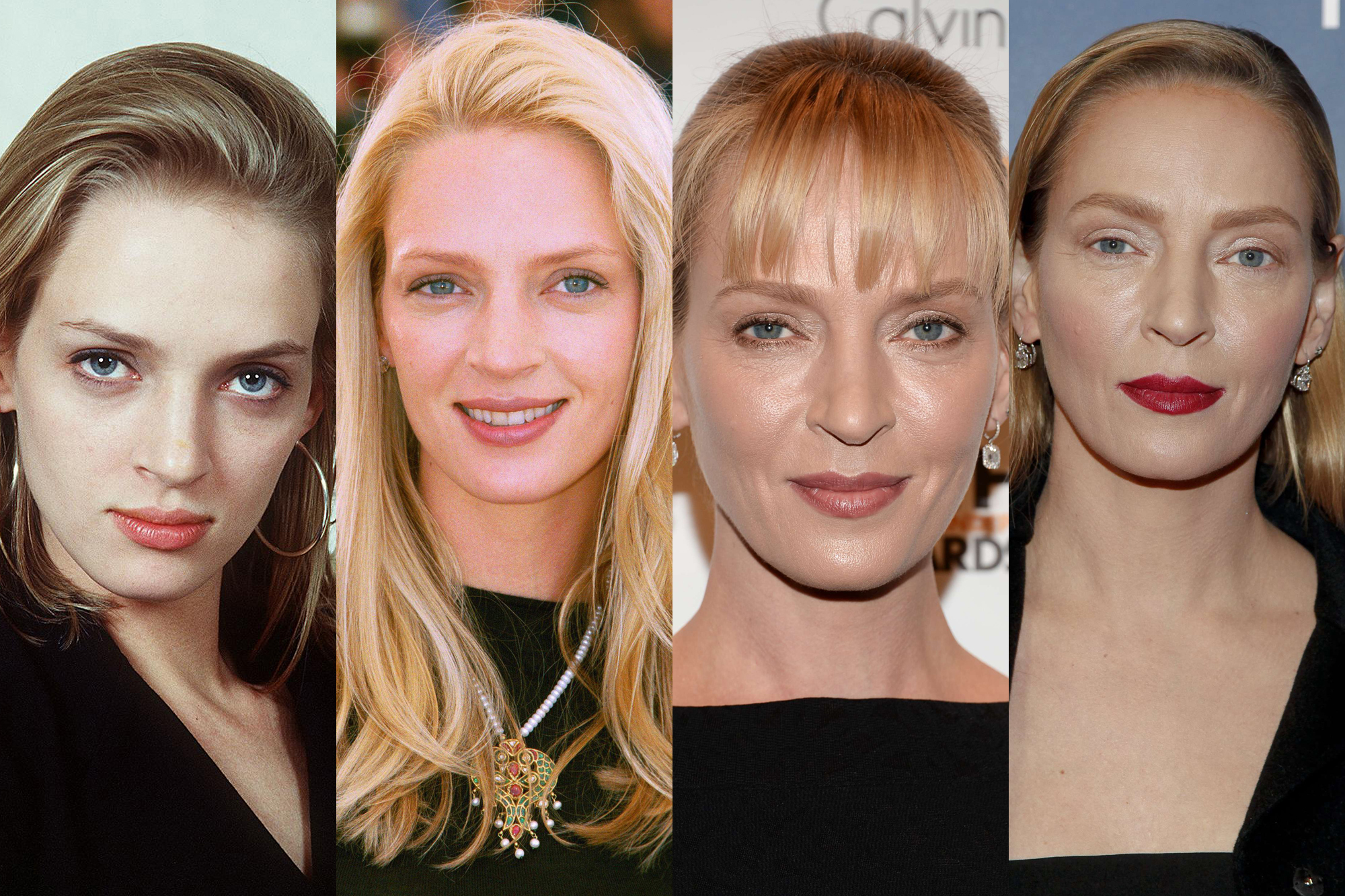 Son évolution au fil des années - Uma Thurman