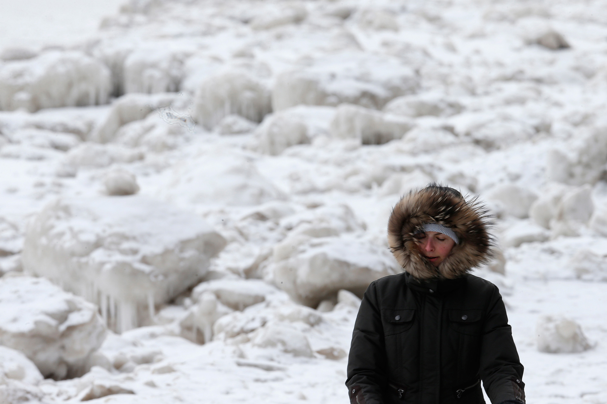 Froid polaire dans l'est des Etats-Unis - En images