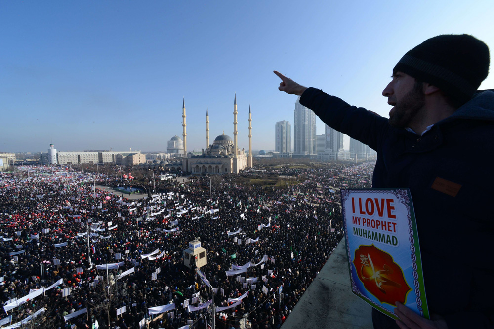 La Tchétchénie contre l’esprit "Charlie" - 800 000 personnes dans les ...