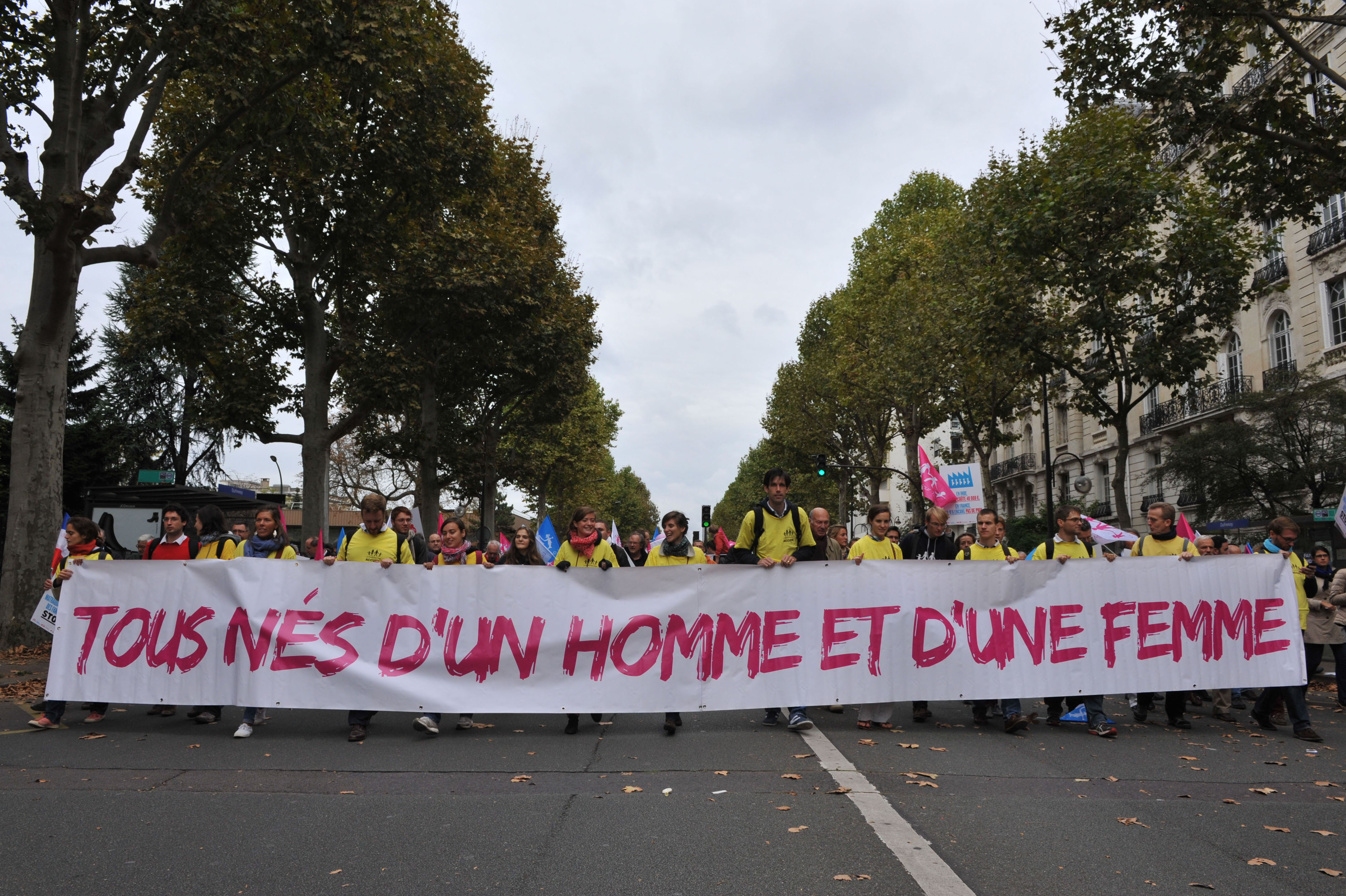 La "Manif pour tous" fait son grand retour