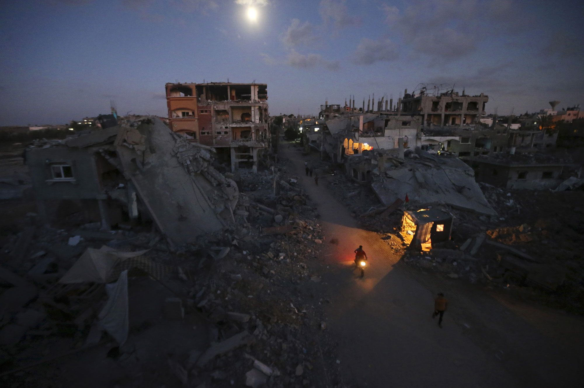 La vie au cœur des ruines - Gaza