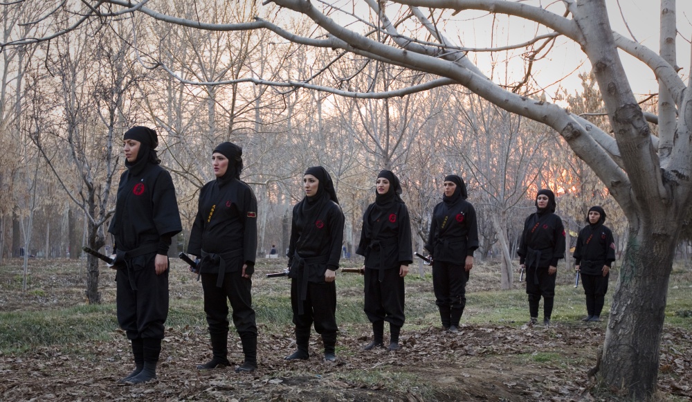 Les combattants ninja de l'Iran