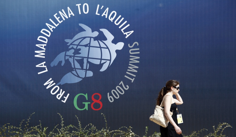 Le sommet du G8 en images