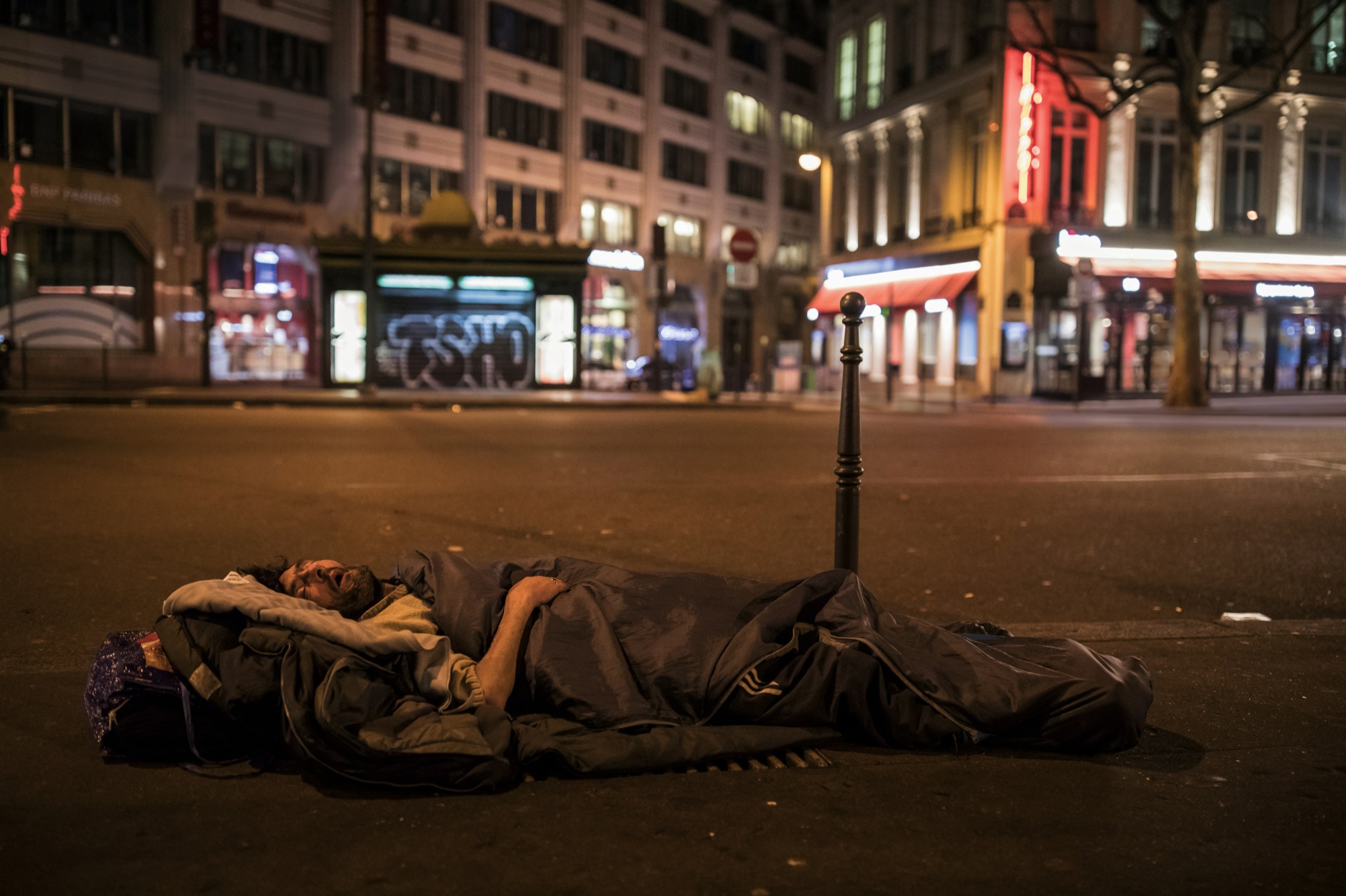 SDF: survivre à Paris