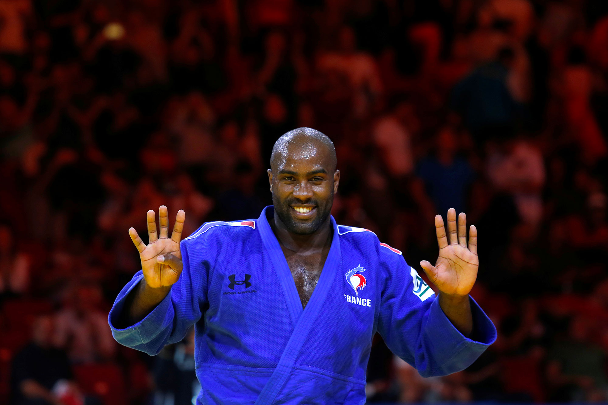 Teddy Riner, neuf fois champion du monde