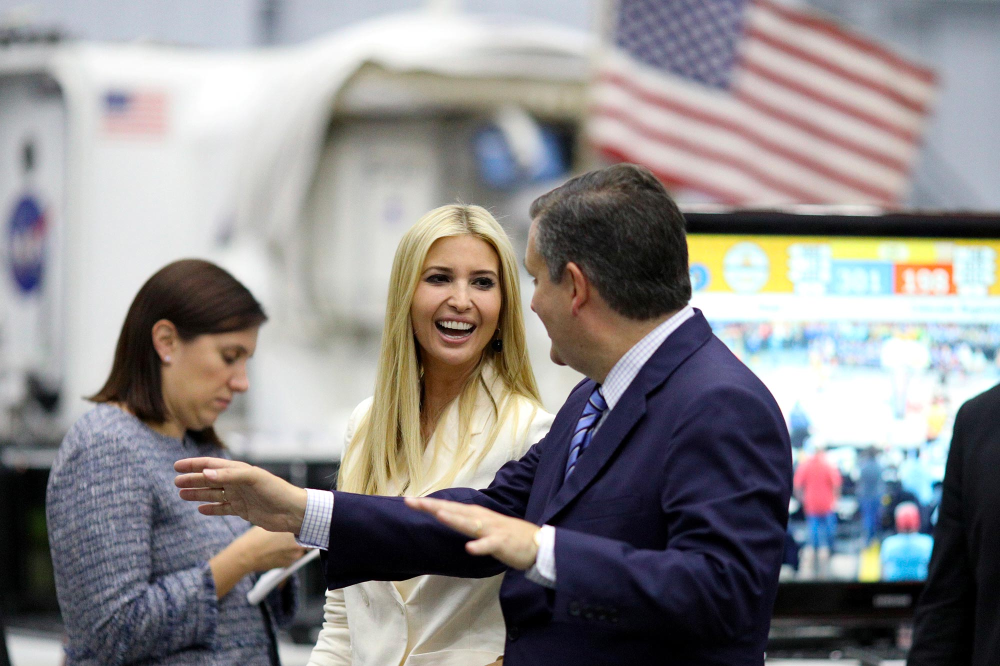 Ivanka Trump au Texas pour parler robotique... et soutenir Ted Cruz