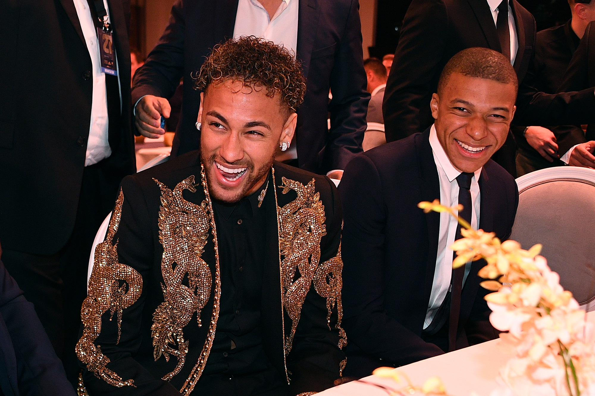 Kylian Mbappé et Neymar, stars du soir aux Trophées UNFP Kylian Mbappé et Neymar, stars du soir aux Trophées UNFP