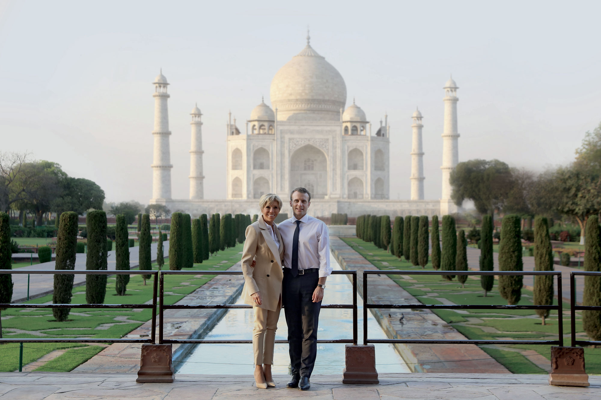 Emmanuel et Brigitte Macron : les coulisses de leur voyage en Inde