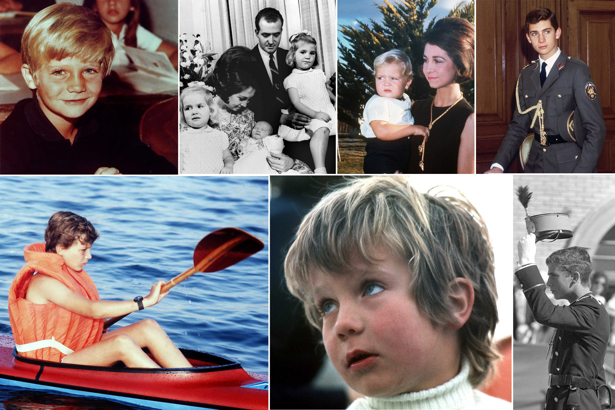 Felipe VI a 50 ans, retour sur sa jeunesse en 24 photos