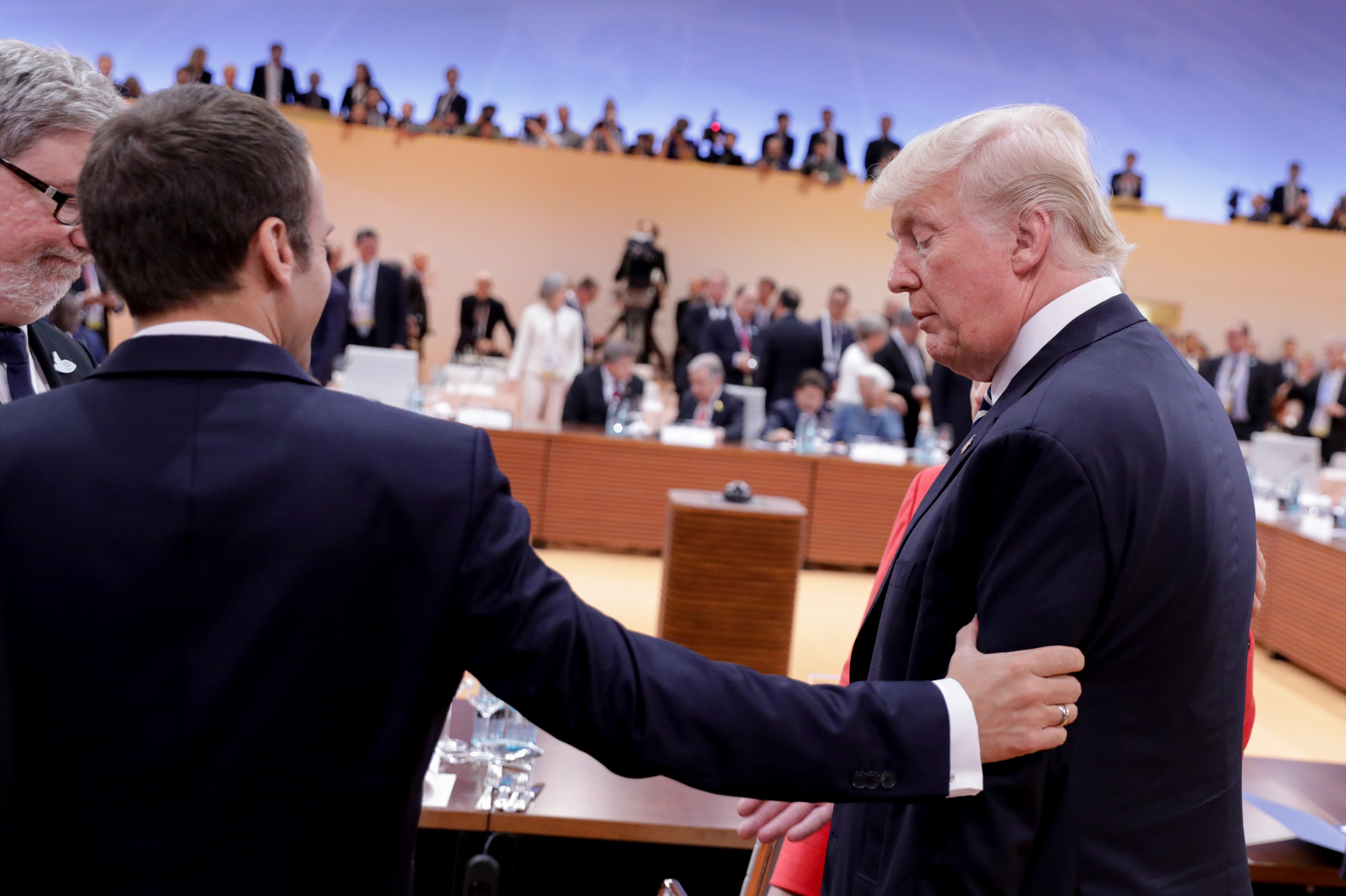 Au G20, les retrouvailles entre Emmanuel Macron et Donald Trump