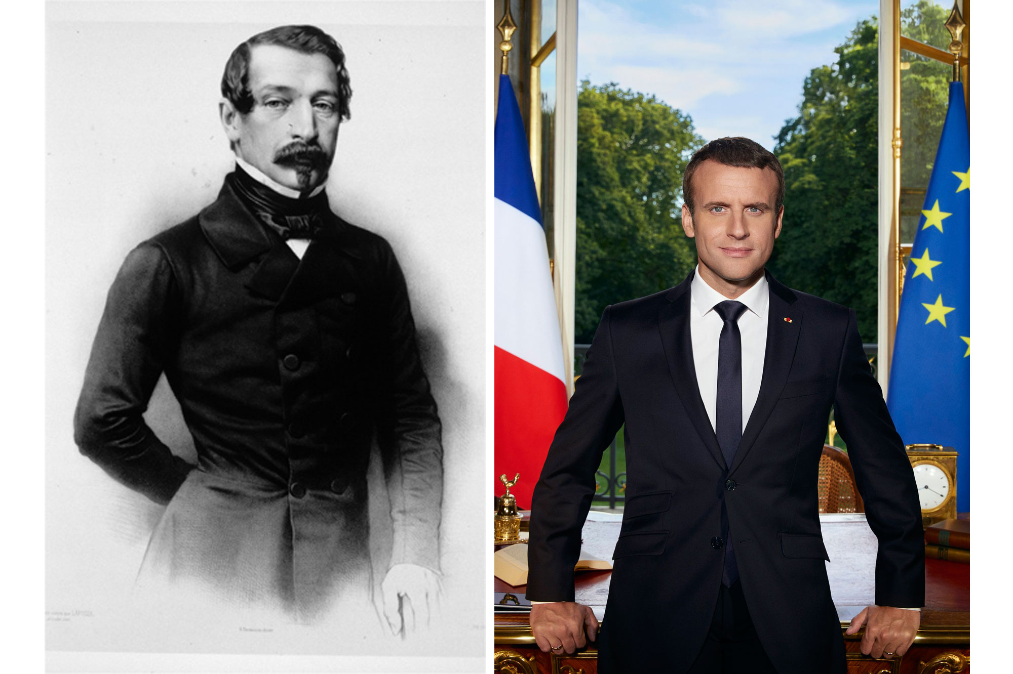 Les portraits officiels des présidents français de Louis Bonaparte à ...