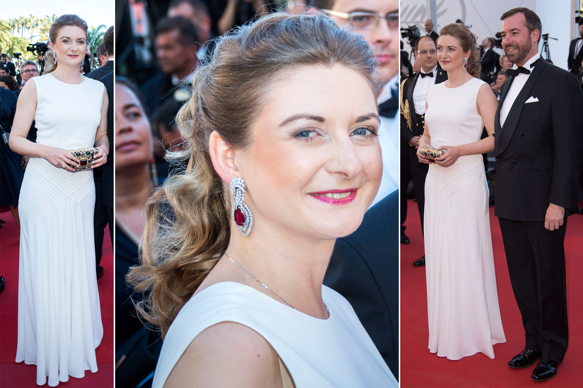 Royal Style - Stéphanie, look immaculé pour sa première montée des ...