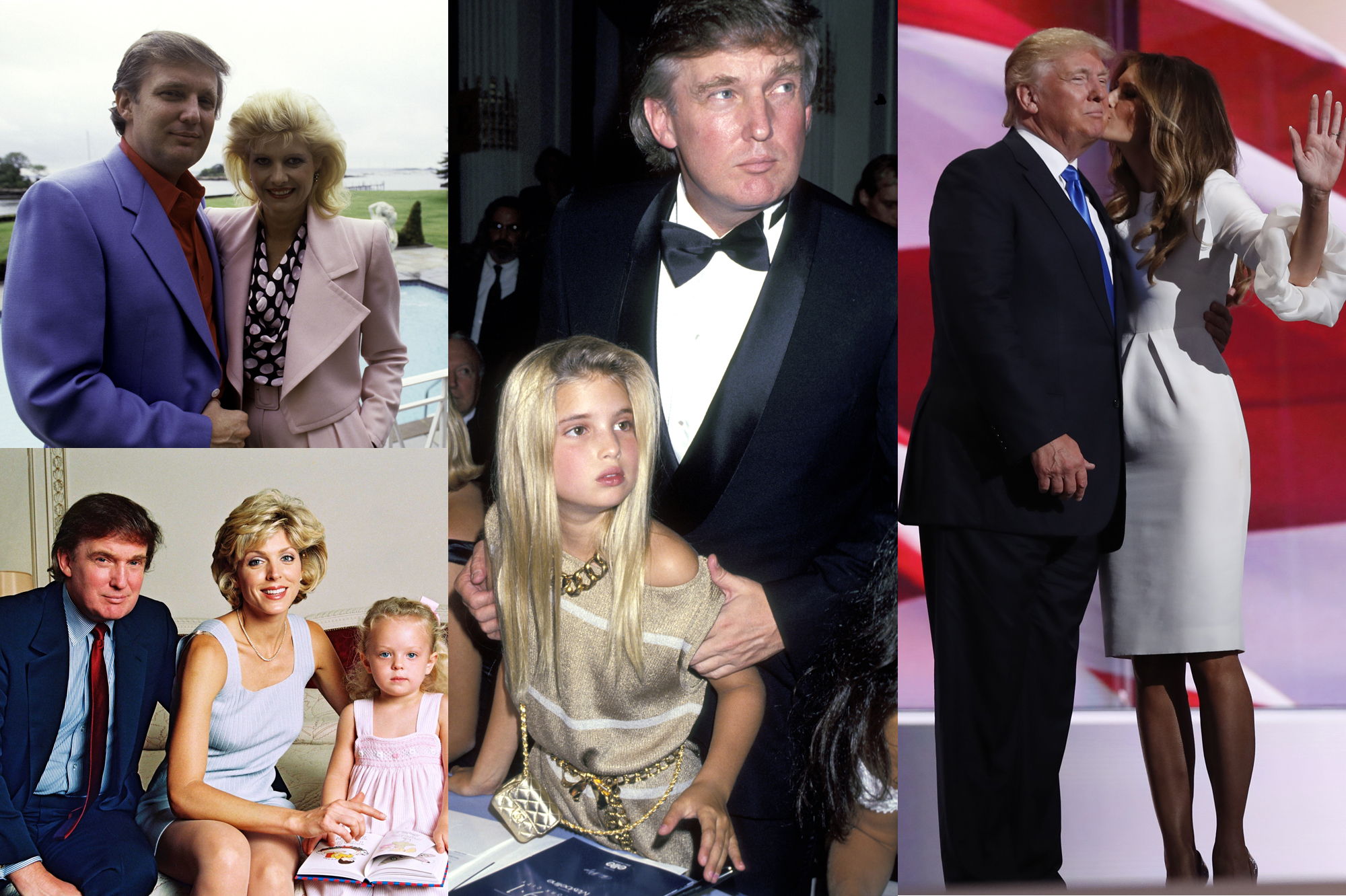 Donald Trump, une famille en images