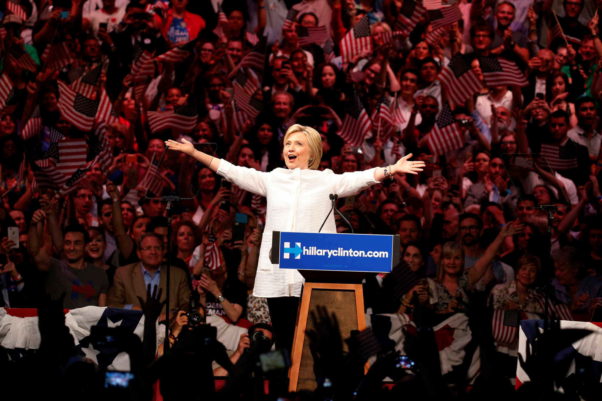 La campagne d'Hillary Clinton en 30 images