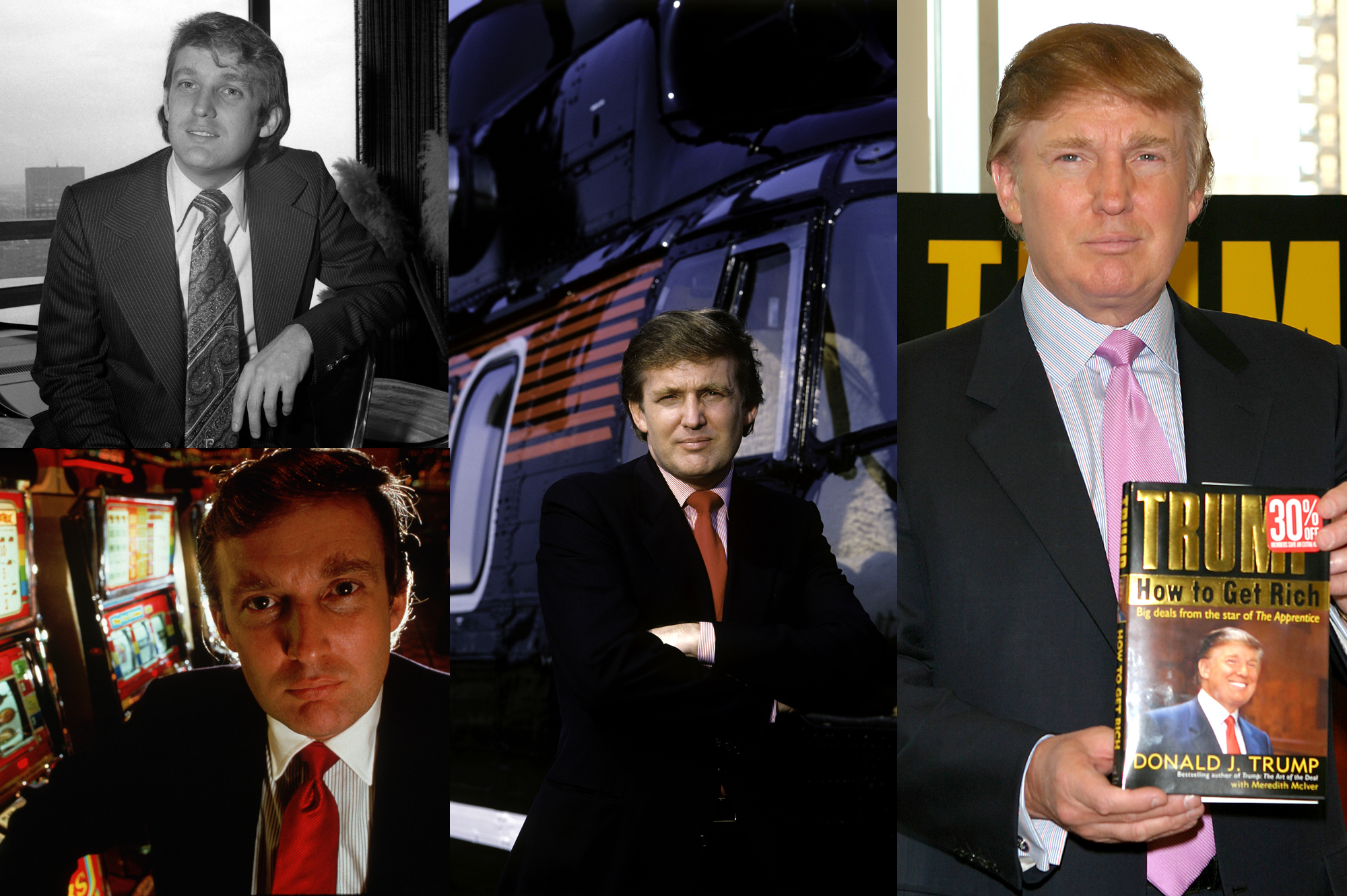 Donald Trump, une carrière en images