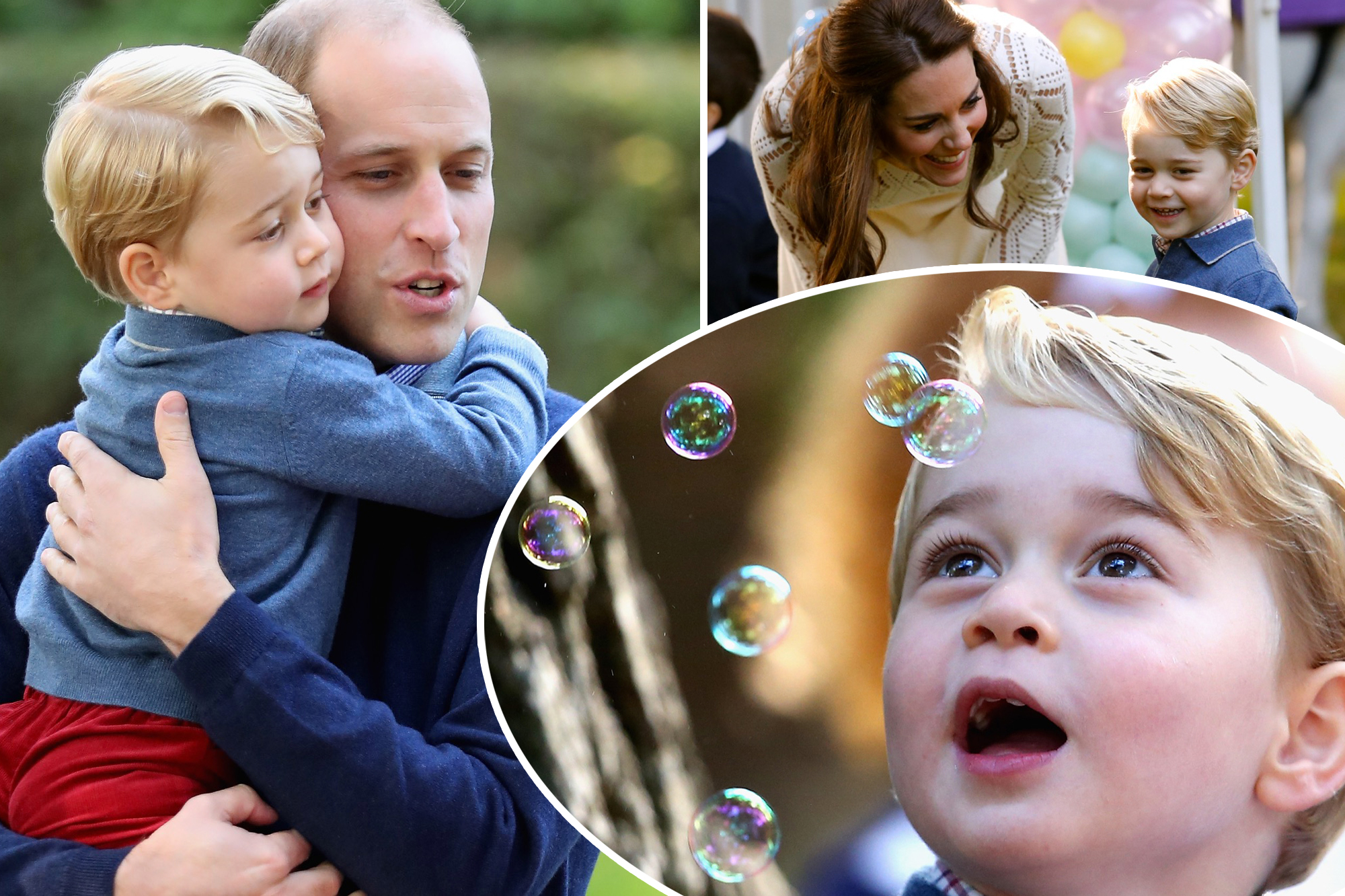 George, le petit prince vole encore la vedette