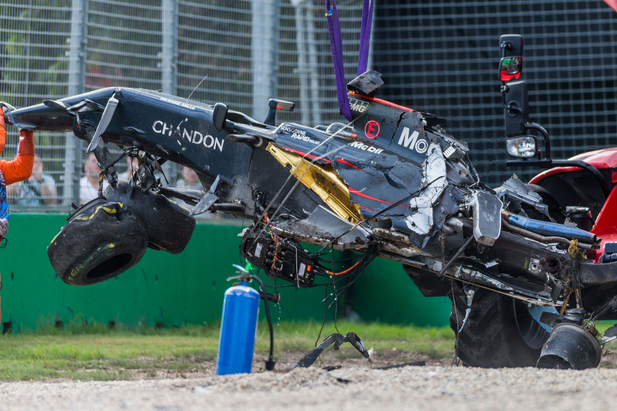 Le terrible accident de Fernando Alonso