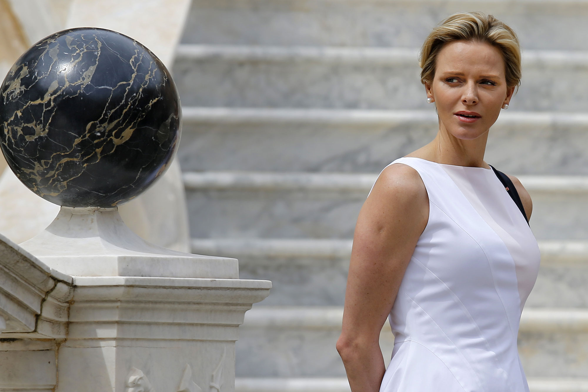 Charlène, l’élégance officielle