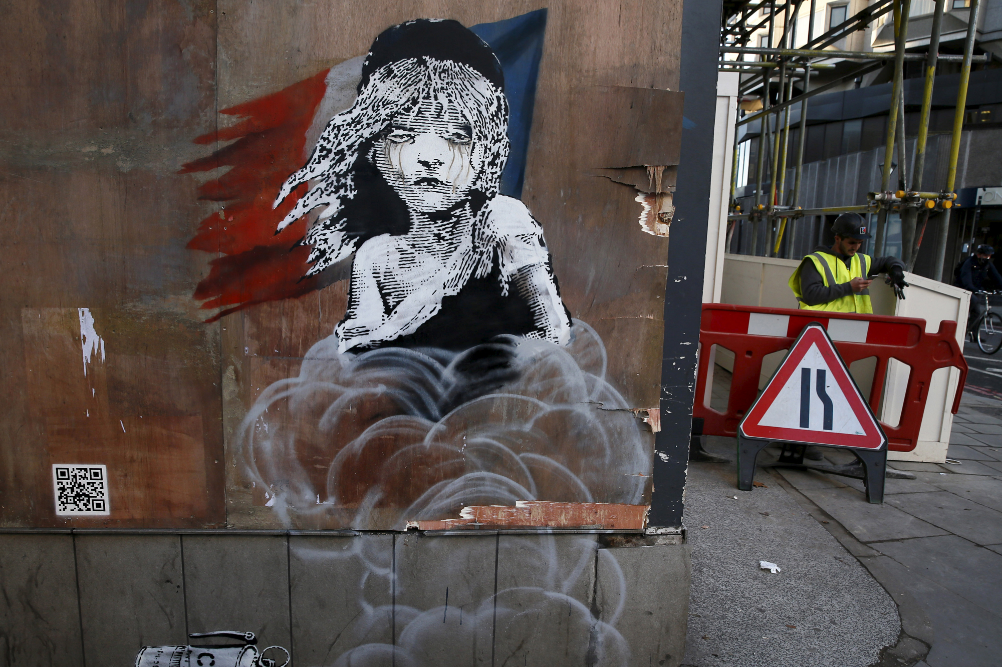 Banksy s’engage une nouvelle fois pour les migrants