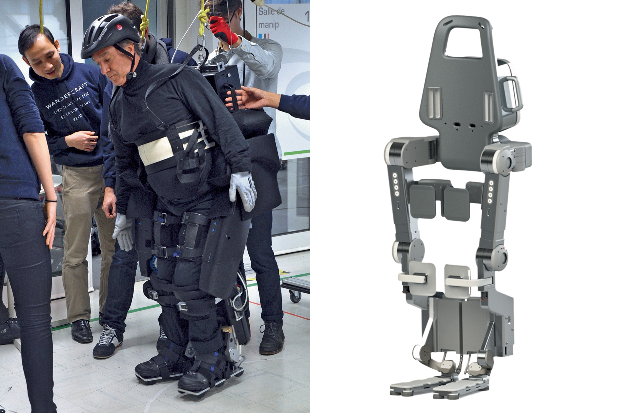 L'exosquelette qui pourrait remplacer le fauteuil roulant L'exosquelette qui pourrait remplacer le fauteuil roulant
