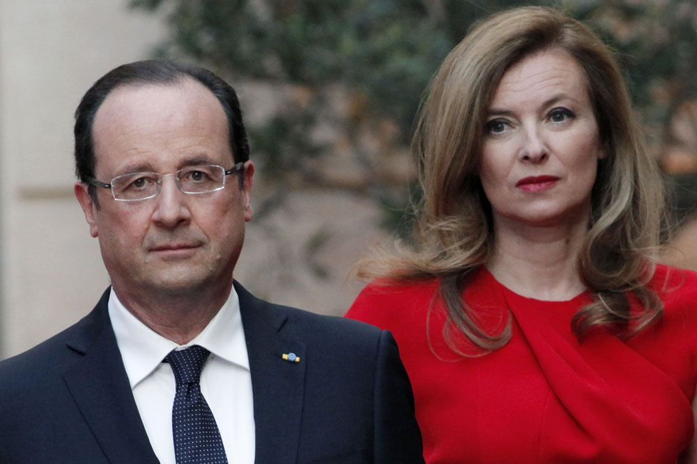 François Hollande et Valérie face à l’épreuve du pouvoir - La première ...
