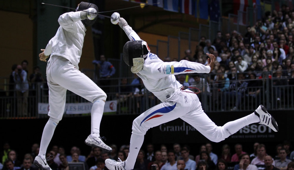 Escrime: Un final en or