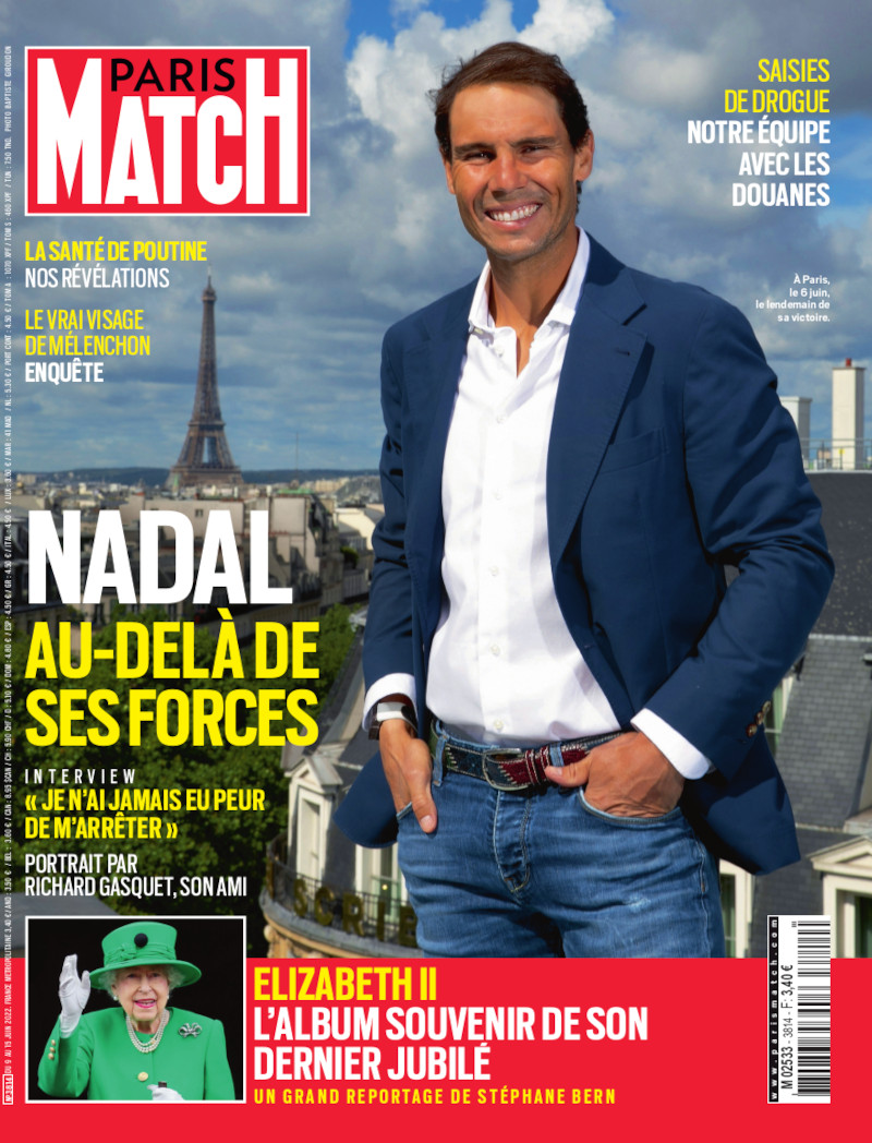 PARIS MATCH N°3814 DU 9 AU 15 JUIN 2022 - 3814