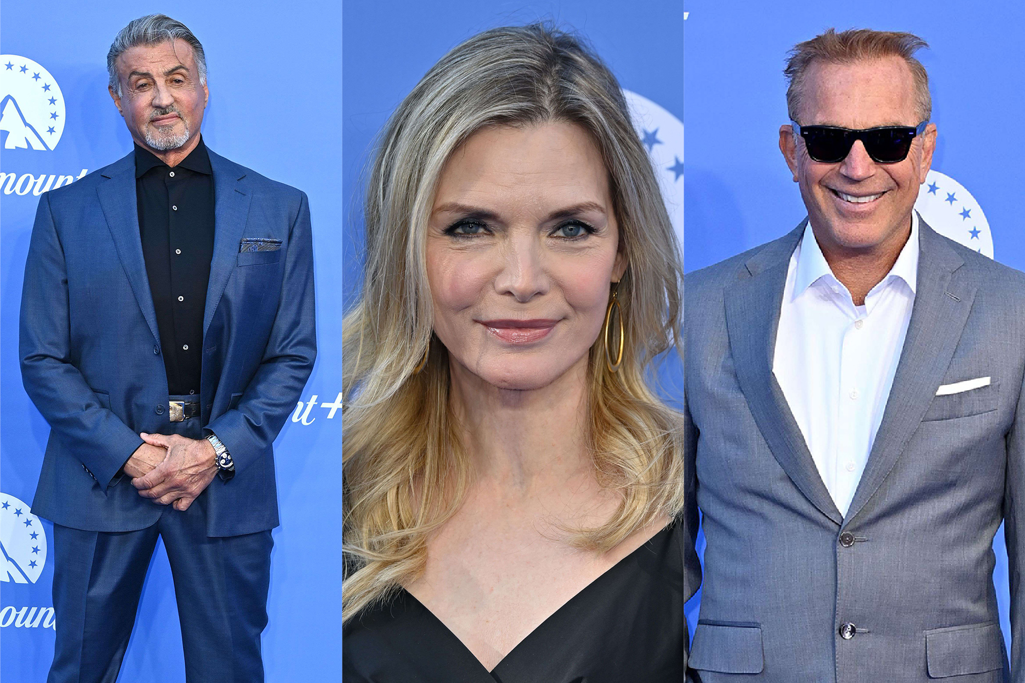 Michelle Pfeiffer, Kevin Costner, Sylvester Stallone… Stars in London ...