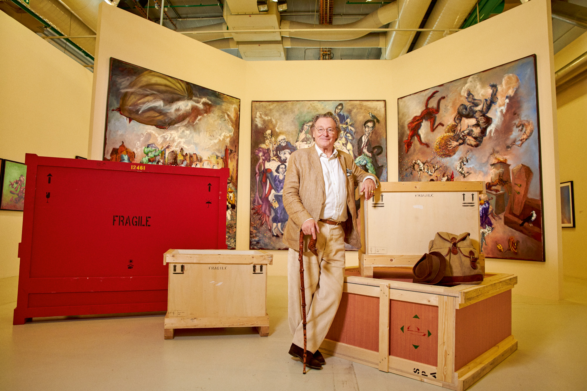 Garouste au Centre Pompidou : «Il faut que la peinture reste un mythe»