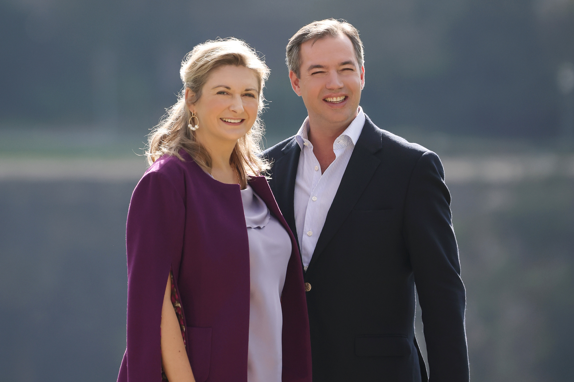 Stéphanie et Guillaume de Luxembourg, de nouveaux portraits pour leurs ...