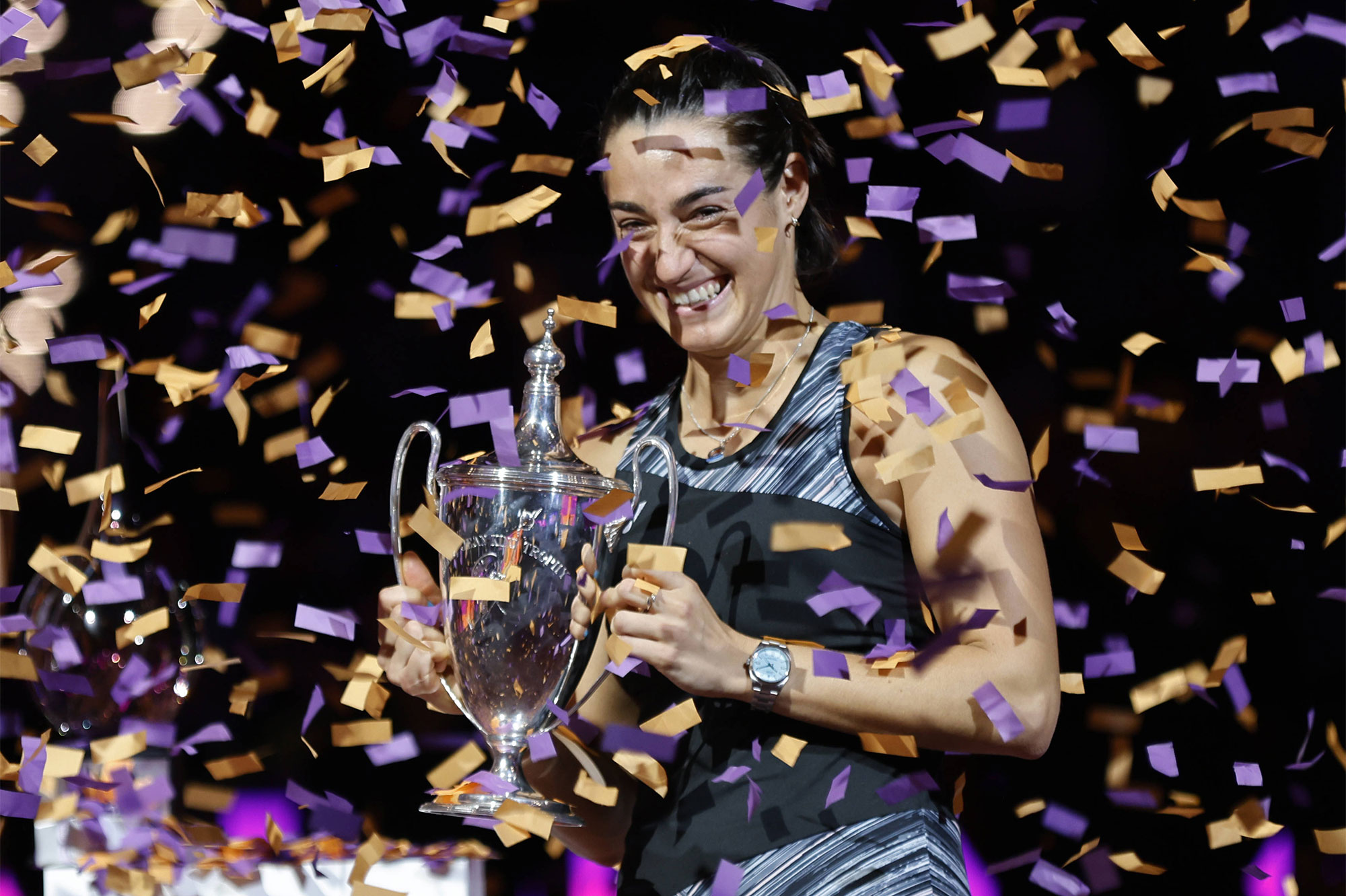Caroline Garcia Victoire Historique De La Française Aux Masters Wta