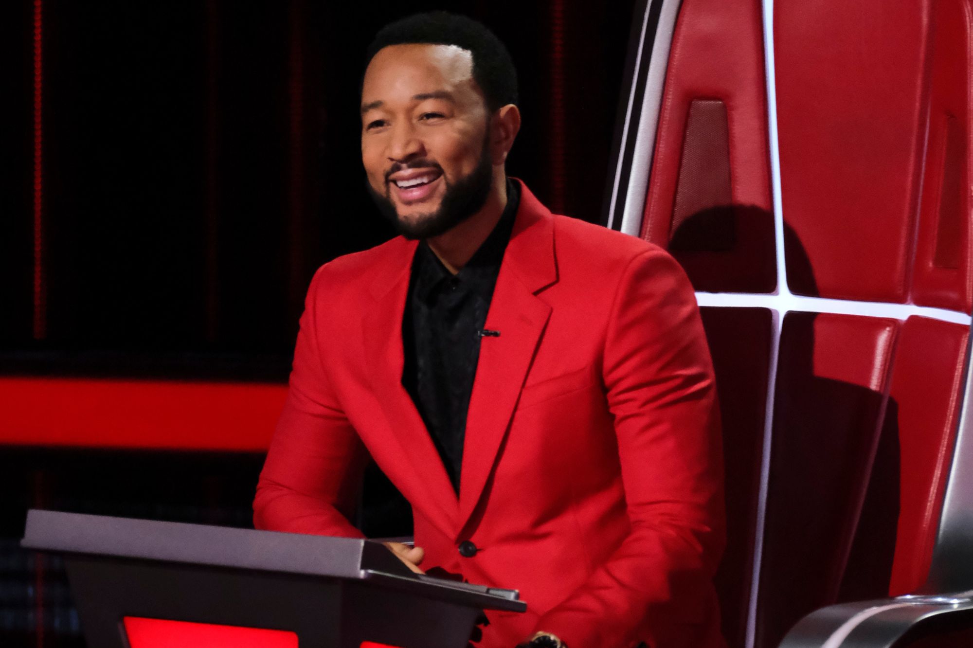 John Legend, visite surprise de ses enfants sur le plateau de «The Voice»