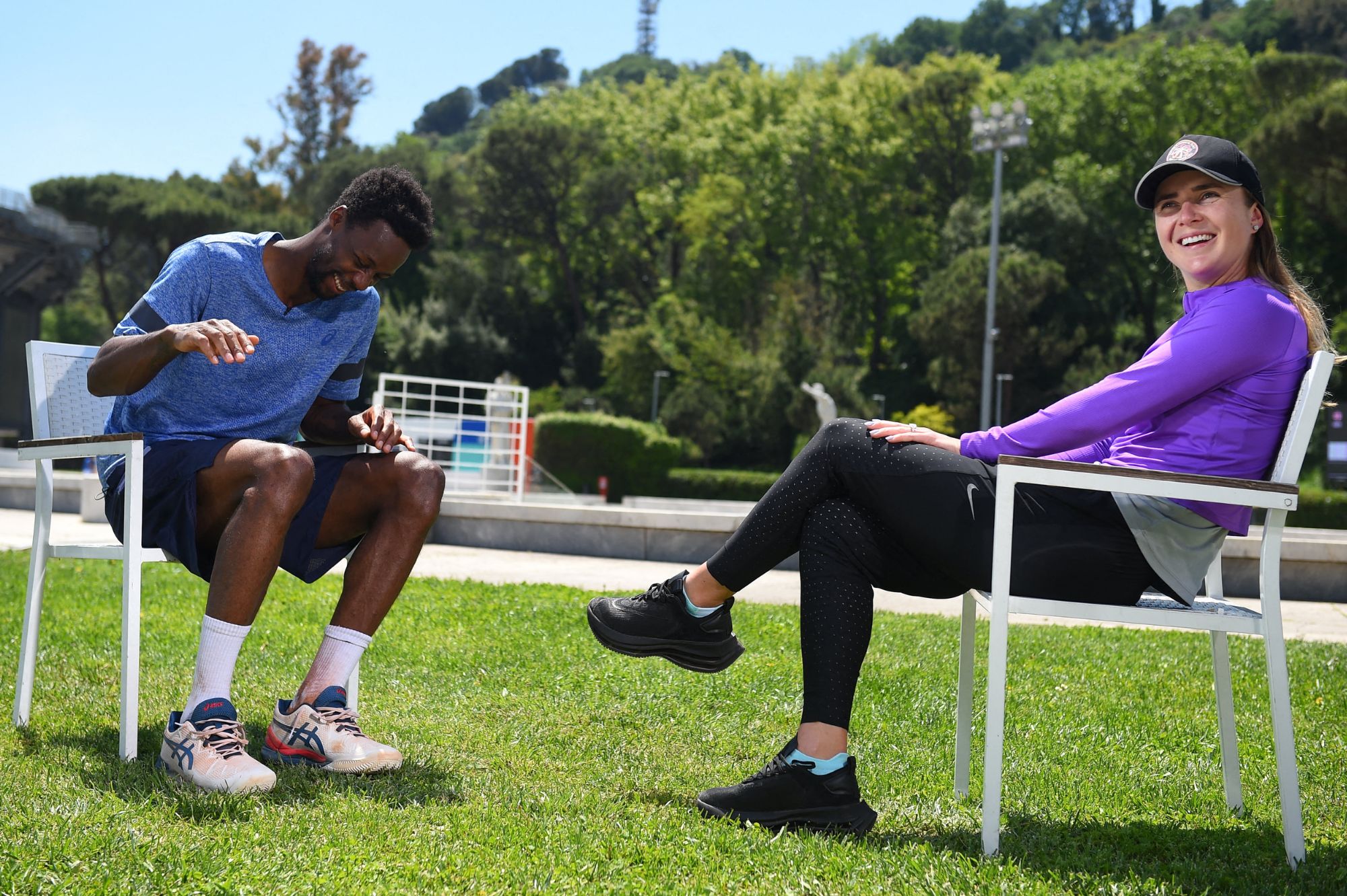 Gaël Monfils Recounts His Marriage Proposal To Elina Svitolina Between
